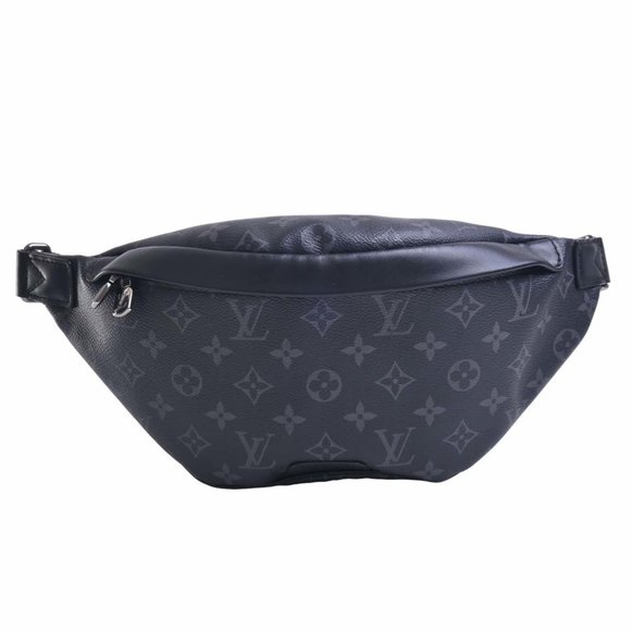 Louis Vuitton | Bags | Louis Vuitton Eclipse Discovery Bum Bag Pm Shoulder Body M4635 Black Mens ...